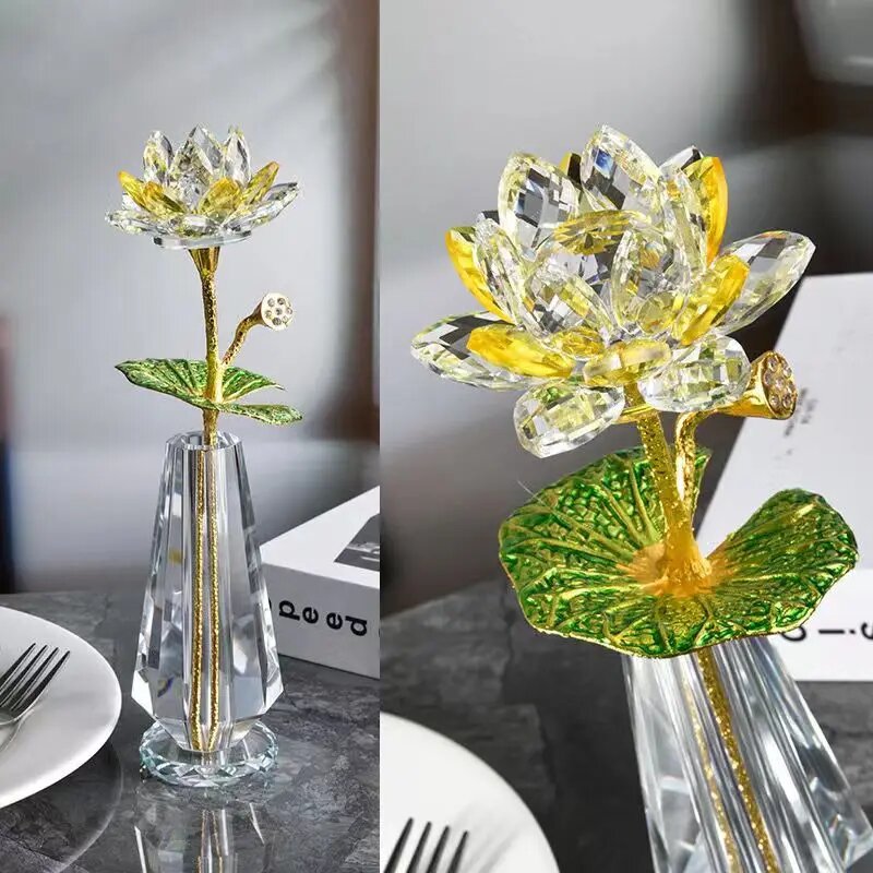 Хрустальный цветок лотоса Gra, vase
