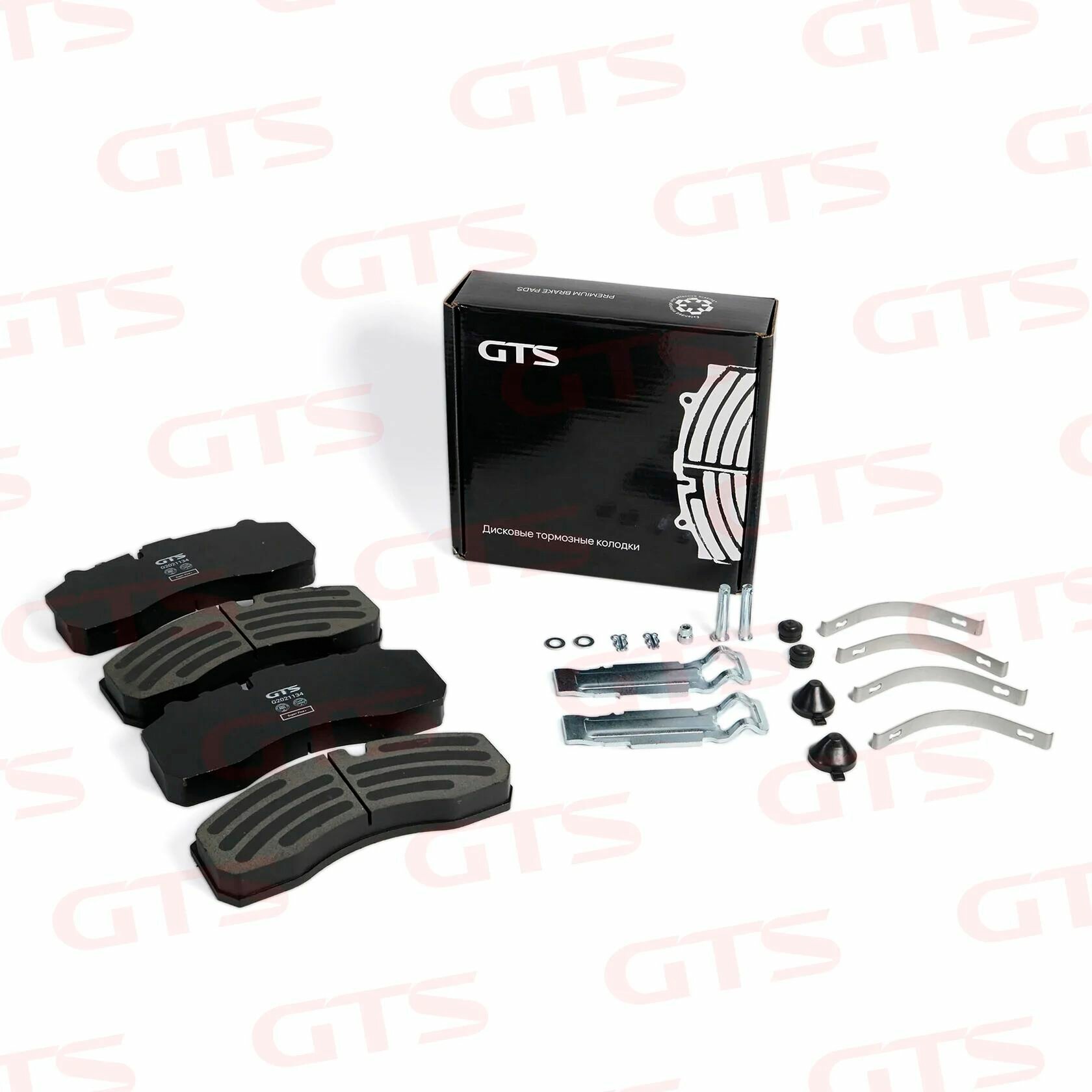 Колодки тормозные дисковые(с уст. компл) DAF IVECO MAN MB SCANIA FOTON KAMAZ