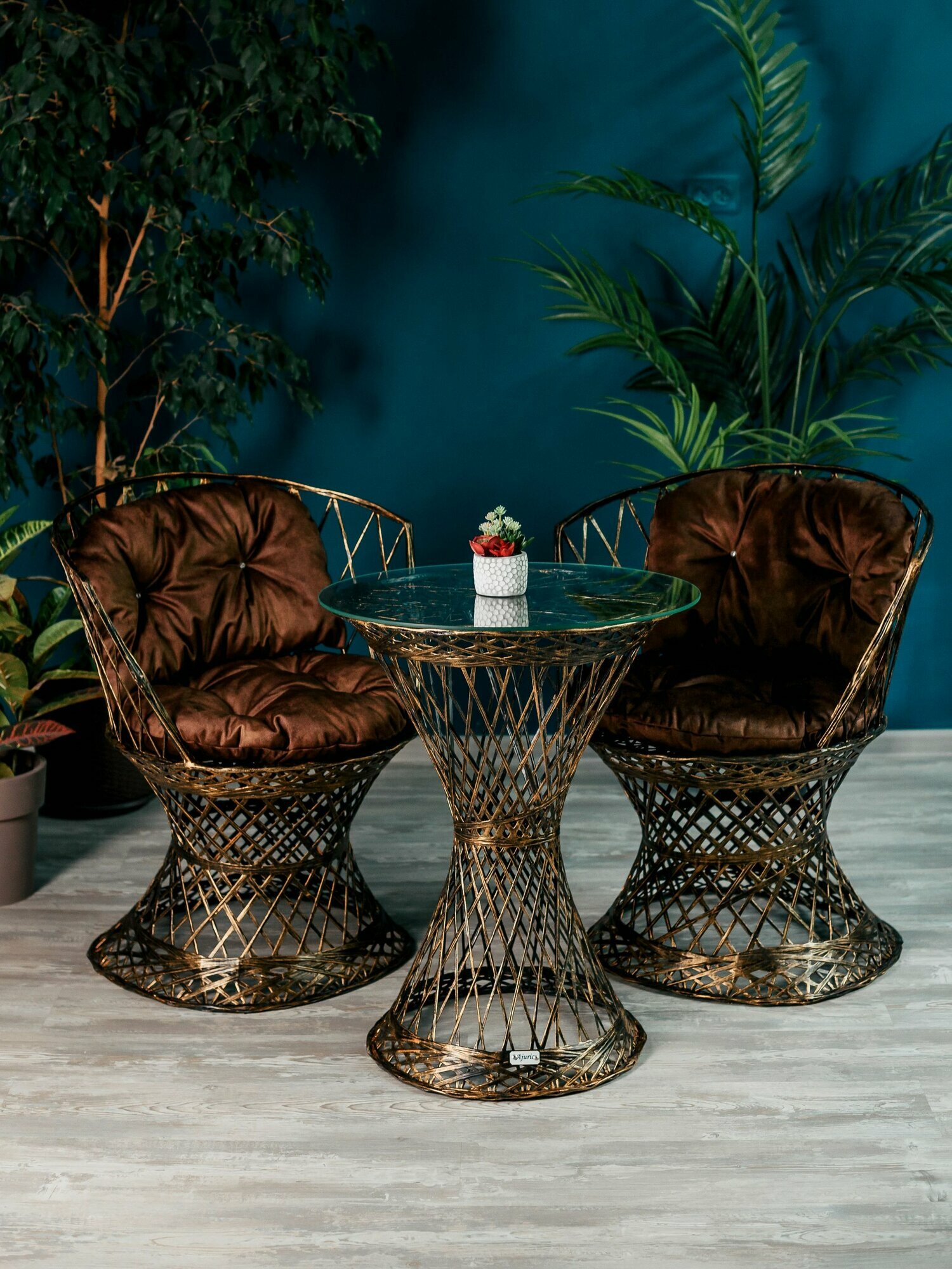 Комплект мебели из ротанга для дома и дачи, садовая мебель набор