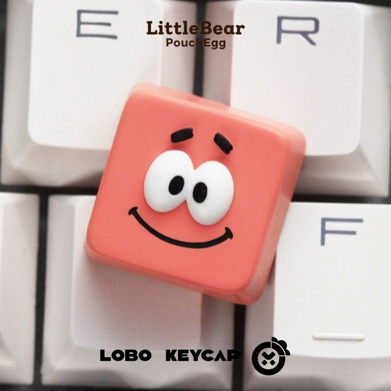 Кейкапы для клавиатуры Патрик Стар: 1 шт, Губка Боб Квадратные Штаны