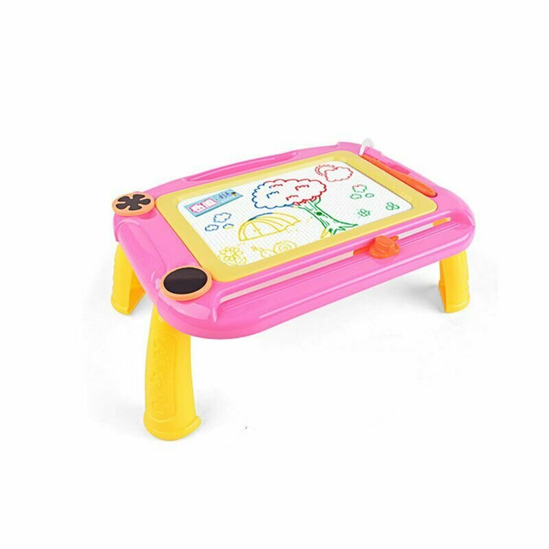 Интерактивная магнитная доска для рисования для детей: яркий стираемый планшет для творческих игр