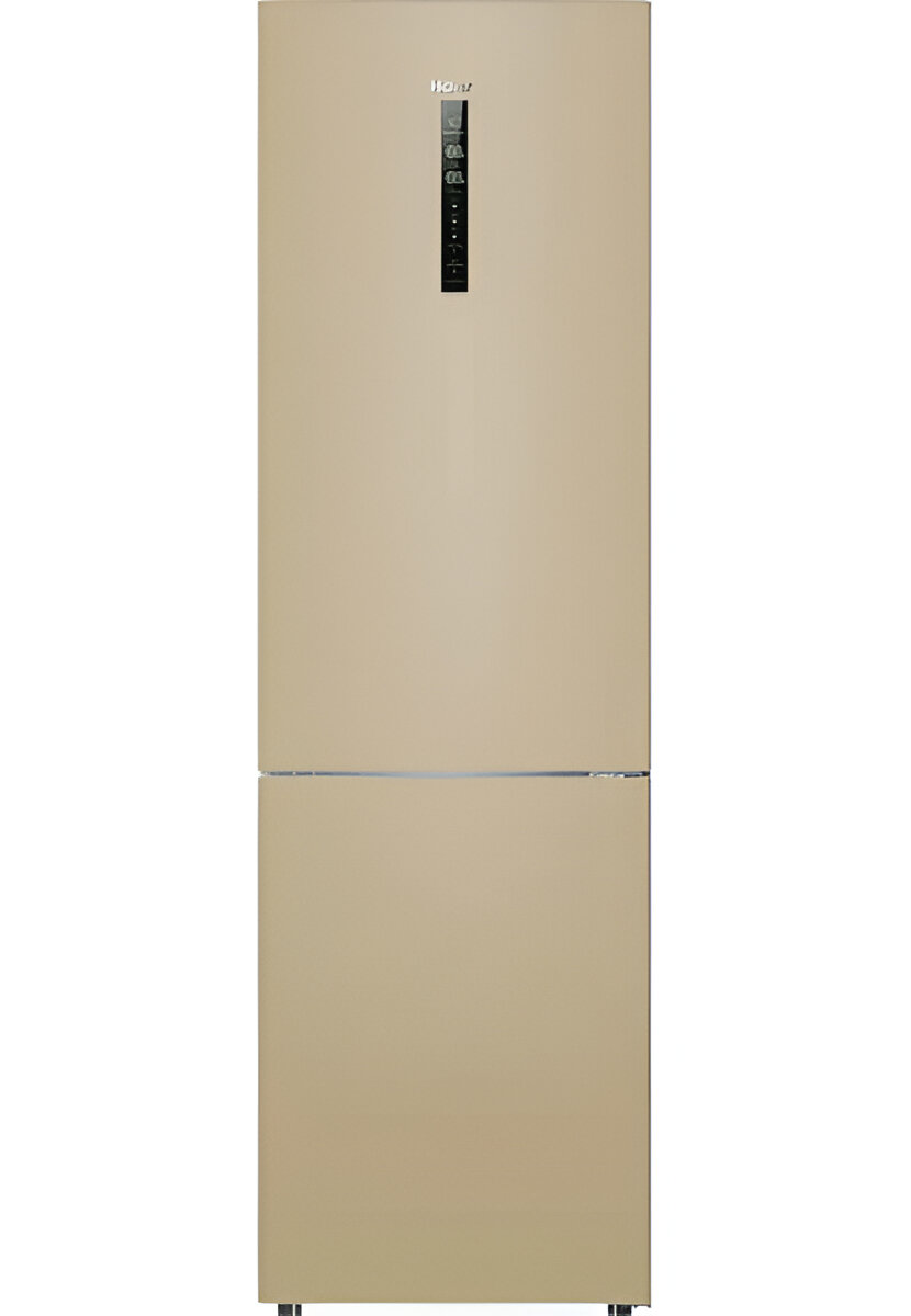 Холодильник Haier C2F637CGGU1, No Frost, двухкамерный, золотой