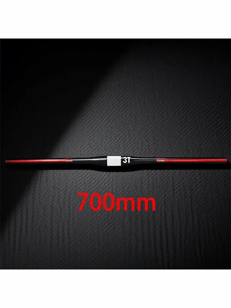 3T руль MTB Высококачественный знаменитый карбоновый , плоский или подъемный, 31,8x700 720 740 мм