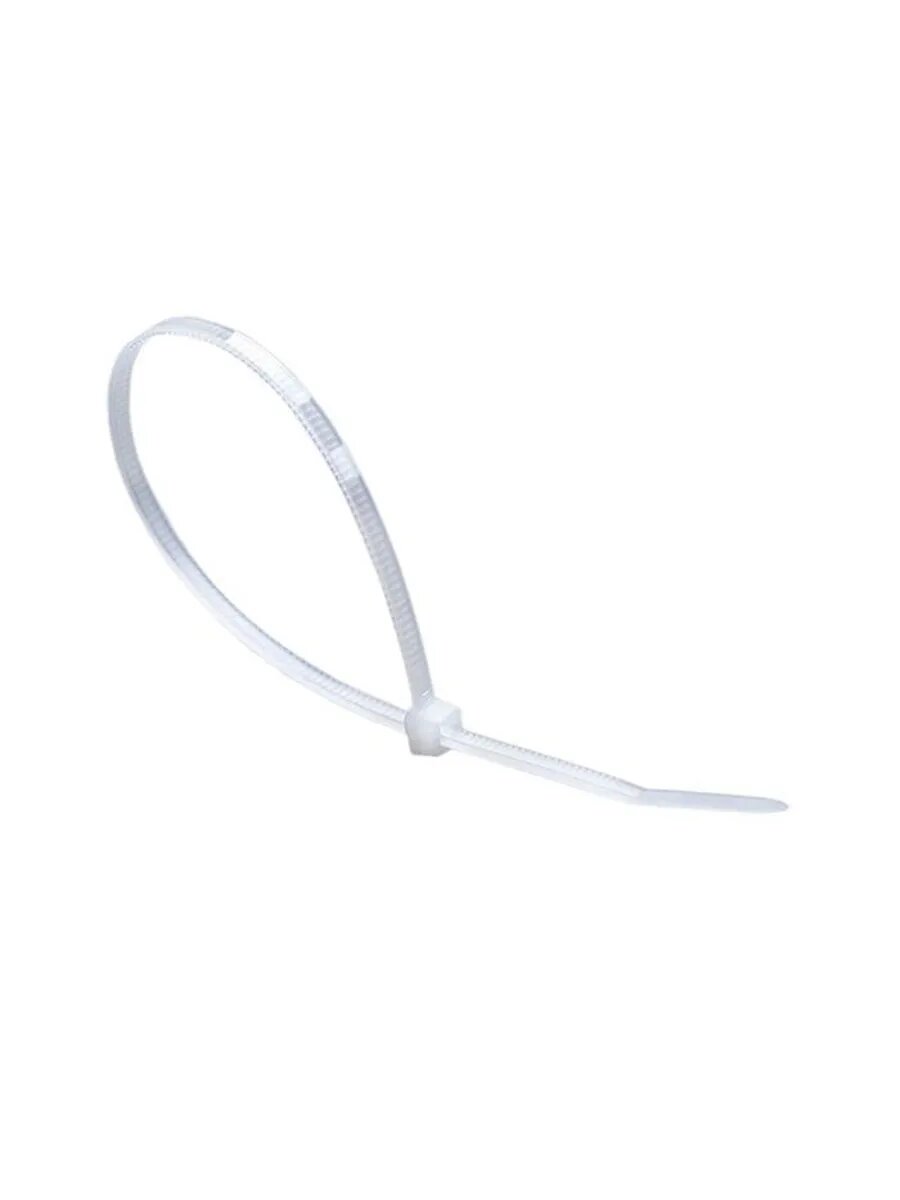 Стяжки Fortisflex нейлоновые КСС 5х450 мм, белые {49788} (100 шт/1 упак)