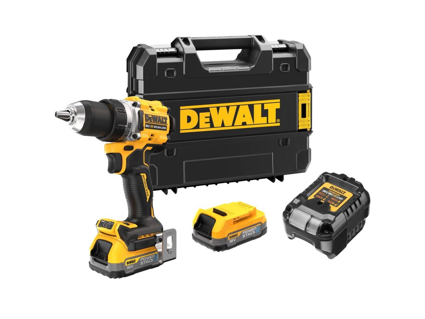 Аккумуляторная дрель-шуруповерт 18В DCD800E2T DeWALT DCD800E2T-QW