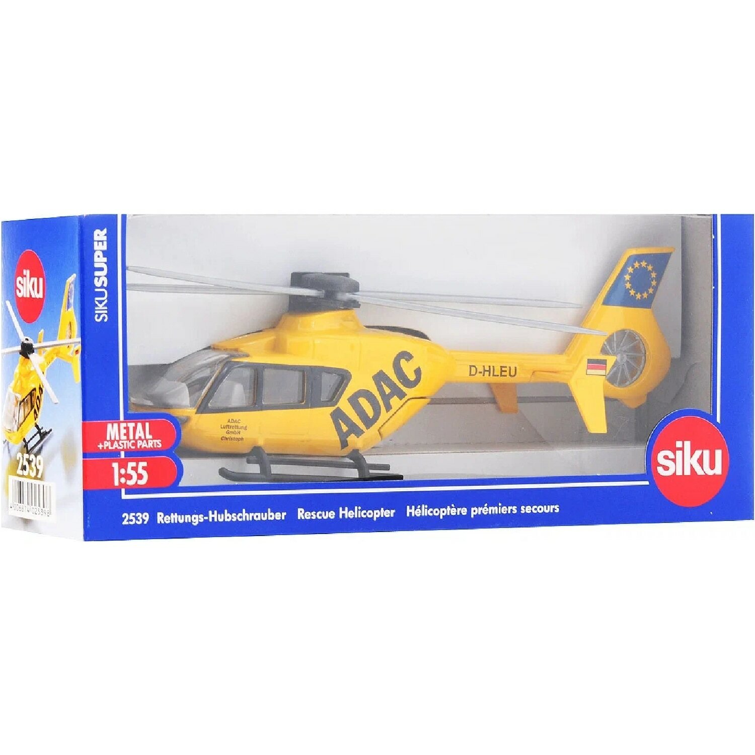 Вертолет службы спасения SIKU (1:55), 2539, игрушечная модель вертолета