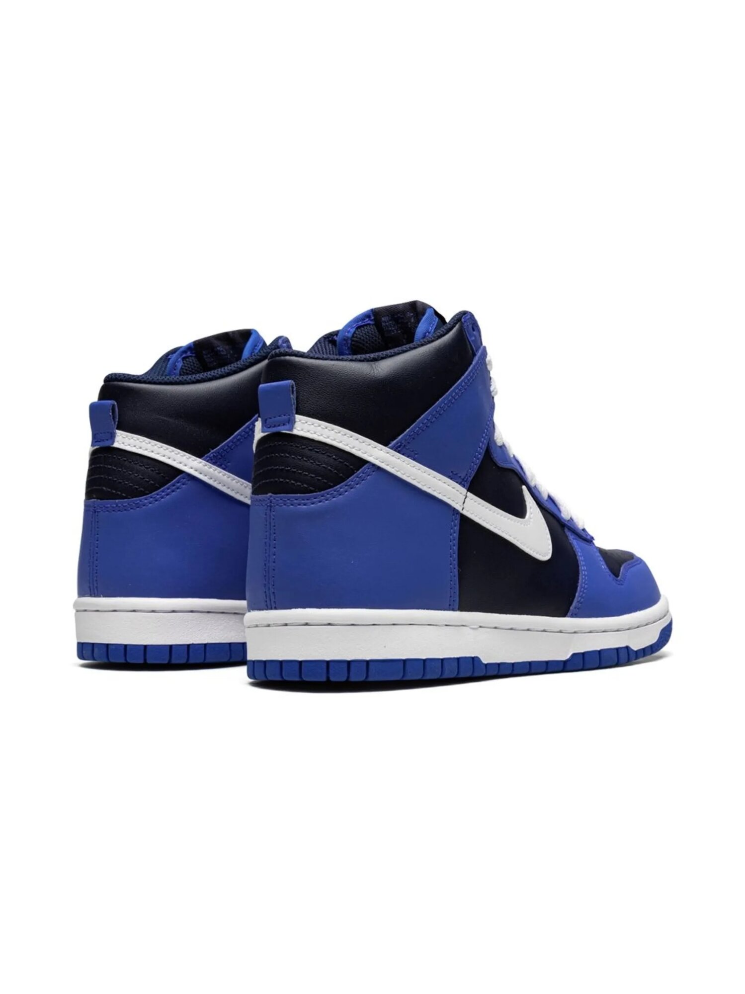 Кроссовки NIKE Dunk High, размер 38 EU, синий — фото 1