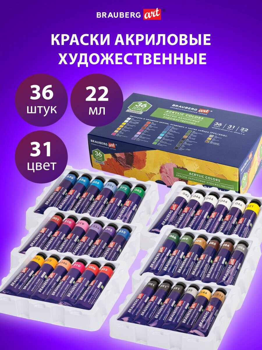 Краска акриловая