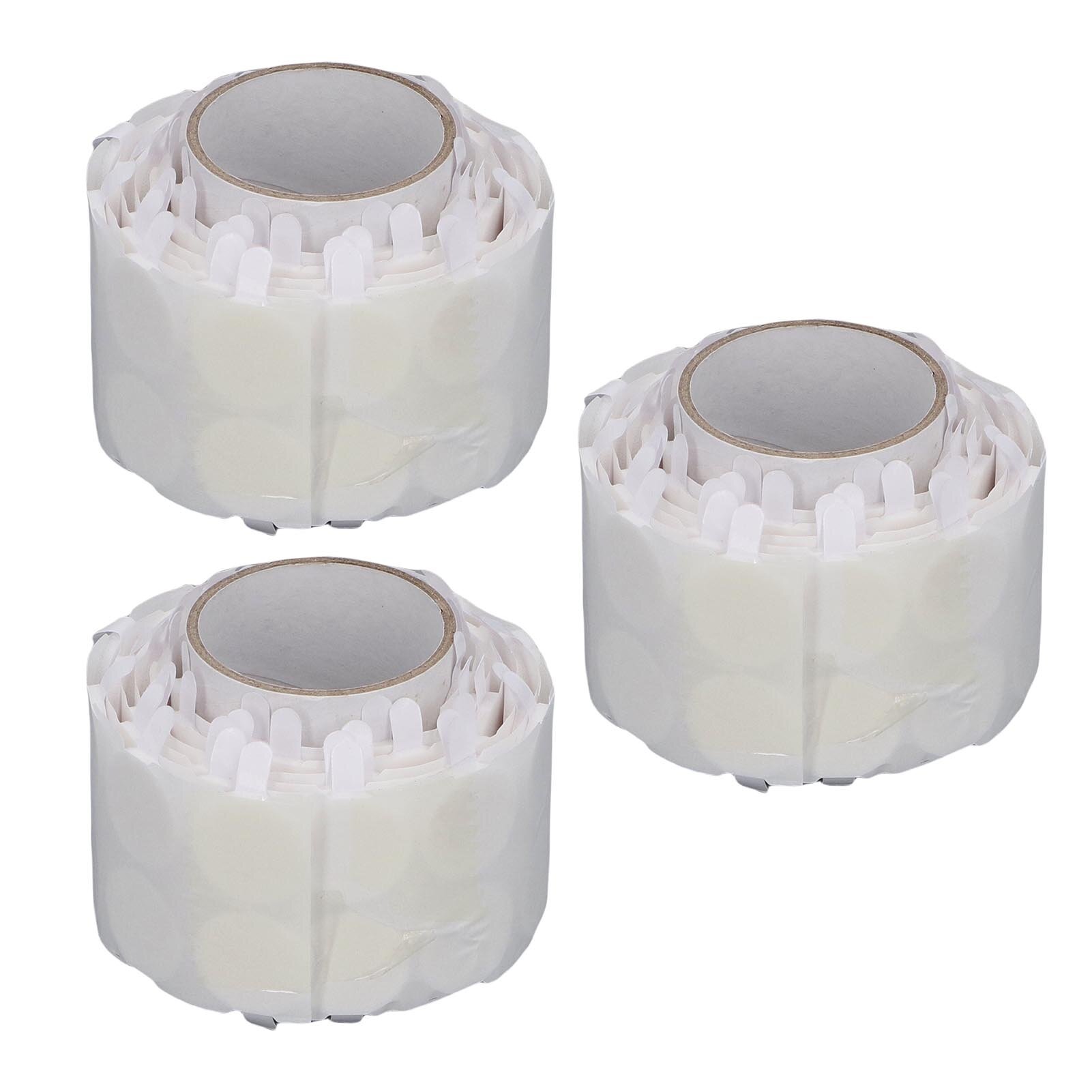 300 шт. Многофункциональные круглые двусторонние наклейки для фитилей свечей из пенопласта.