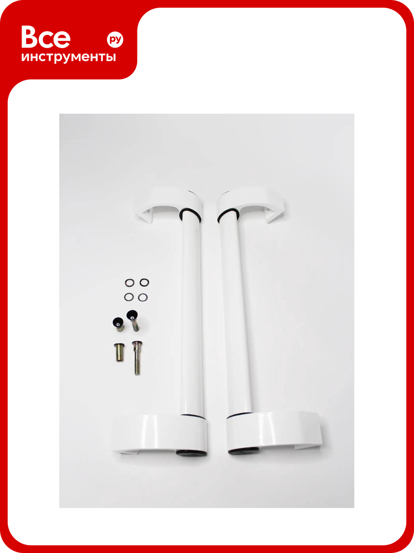 Ручка дверная СТН 1565.300 9016 4607179940487