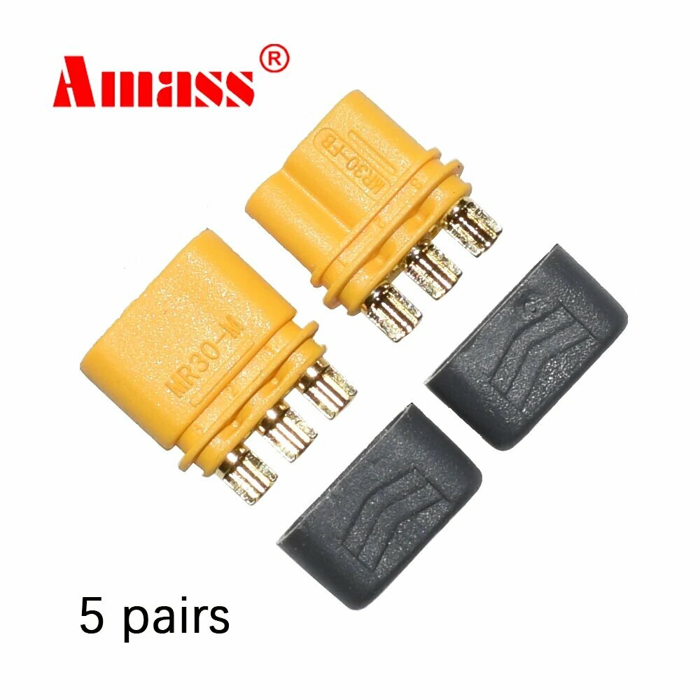 Разъемы Amass MR30, 5 пар