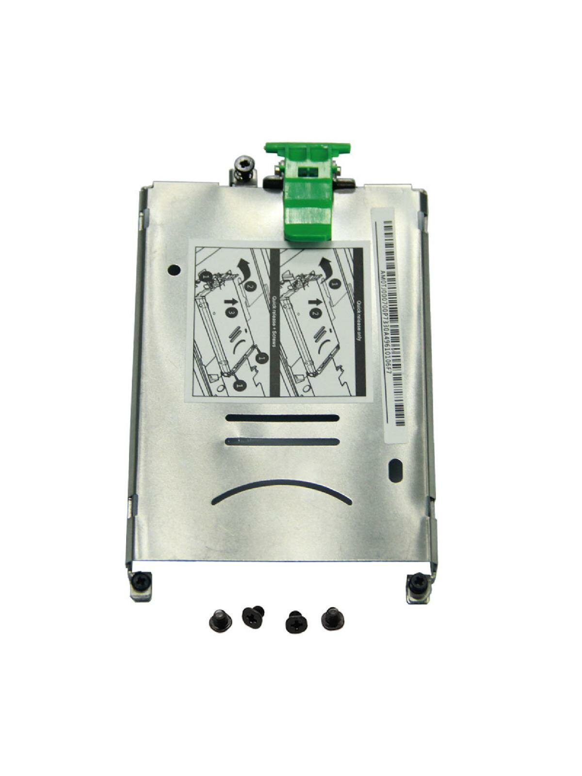 HDDs Caddy Hard Drive Caddy for ZBOOK 15 17 Hard Disk Bracket Caddy Bracket Cover with Screws Laptops Accessory