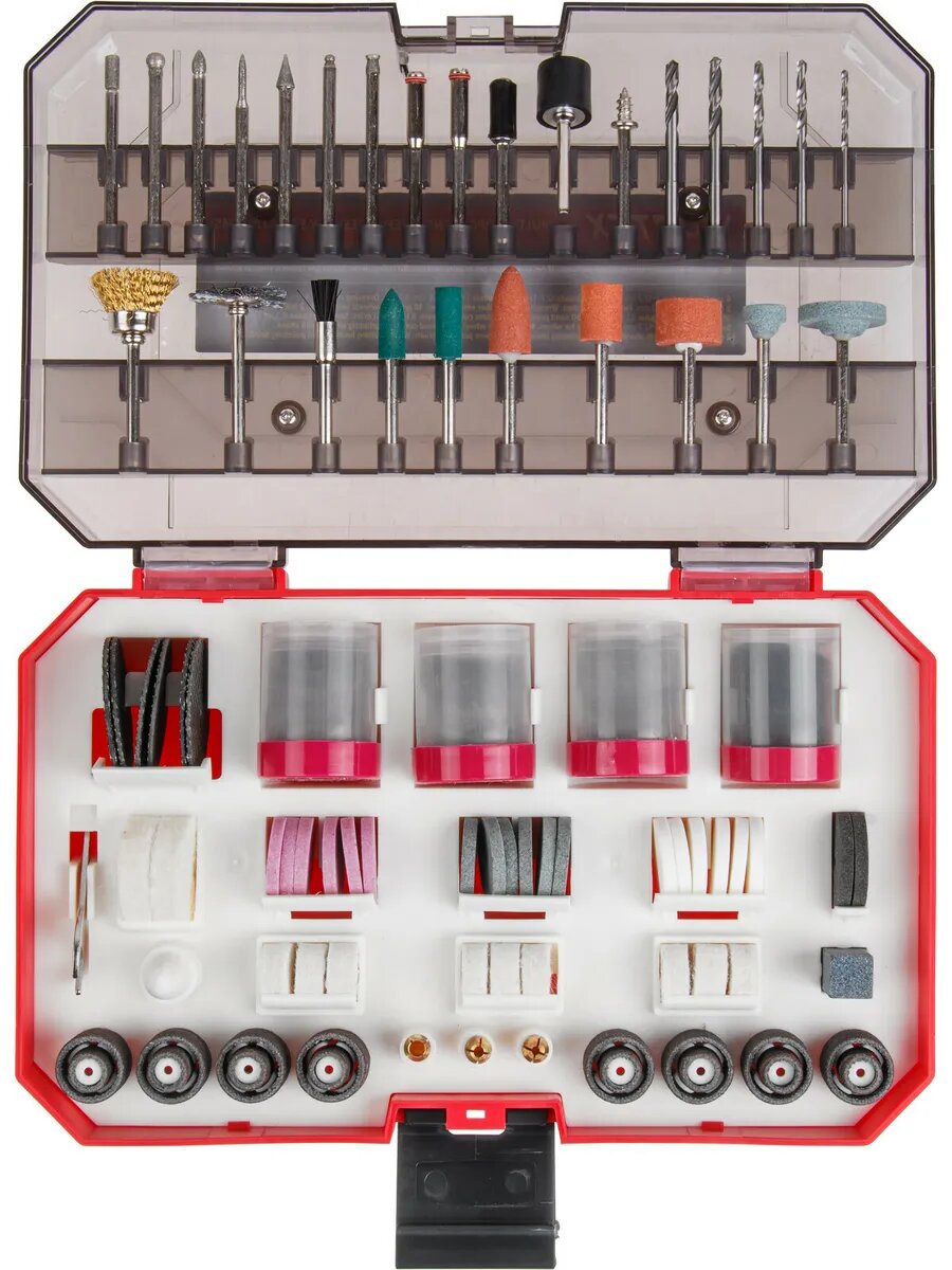 Набор аксессуаров для гравера WORTEX 272 предметов (универсальный)