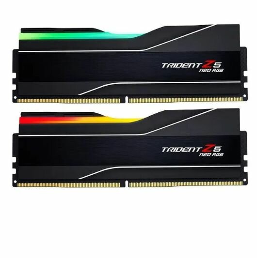 Оперативная память G.Skill Trident Z5 Neo RGB (F5-6000J3238F16GX2-TZ5NR) DIMM DDR5 32 ГБ - DDR5, 16 ГБ х 2 шт, 6000 МГц