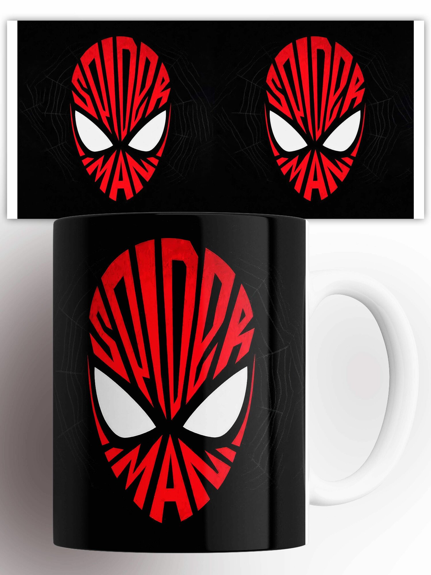 Кружка с принтом Человек-паук Spider-Man 330 мл