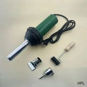 Фен строительный для пластика и сварки труб, 1080 Вт, с 2 насадками в комплекте / Паяльник для пластика-wzq