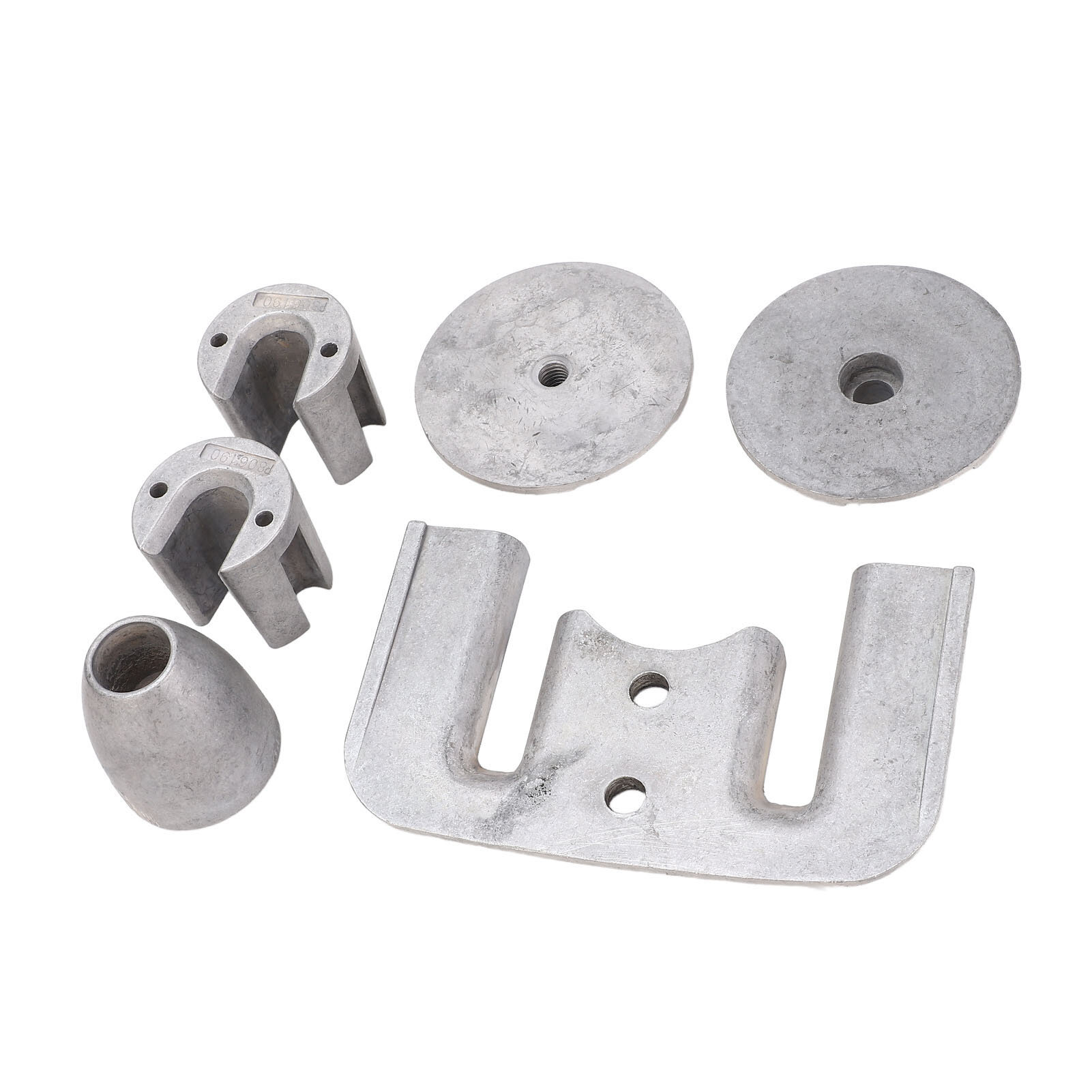 Комплект анодных анодов из морского алюминия CMBRAVO3KITA, устойчивый к окислению, высокопрочный сменный комплект анодных анодов для лодок Bravo III Sterndrive 2003 года и более поздних версий