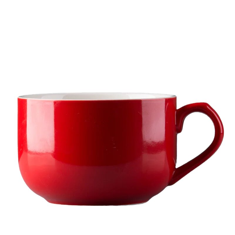 Керамическая кружка 700 мл, (700ml), Красный