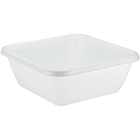 Таз квадратный Idea 12л М 2578 Белый