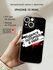 Чехол на Apple iPhone 13 mini / Айфон 13 мини с принтом "Родился потерпел и умер...
