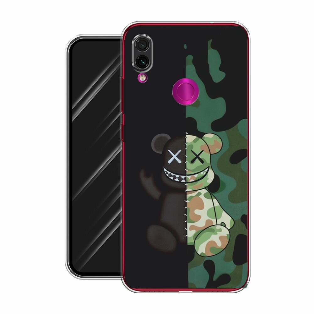 Чехол на Xiaomi Redmi Note 7 / Сяоми Редми Нот 7 с принтом "KAWS 23 февраля 1" — фото 1