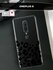 Чехол на OnePlus 8 / ВанПлас 8 с принтом "Окрас леопарда фон черный", прозрачный
