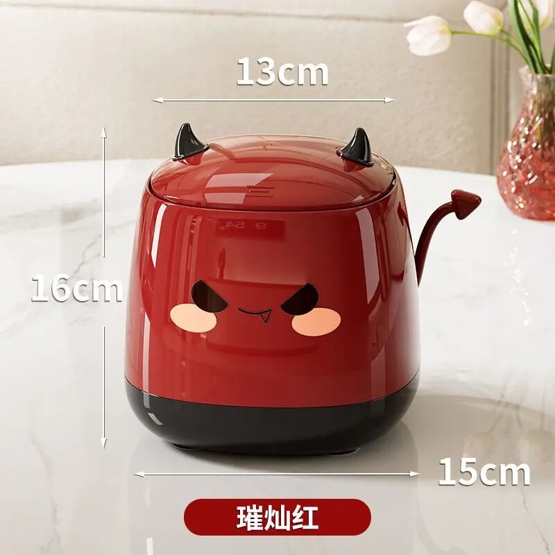 Мини мусорное ведро ABS Красный, red