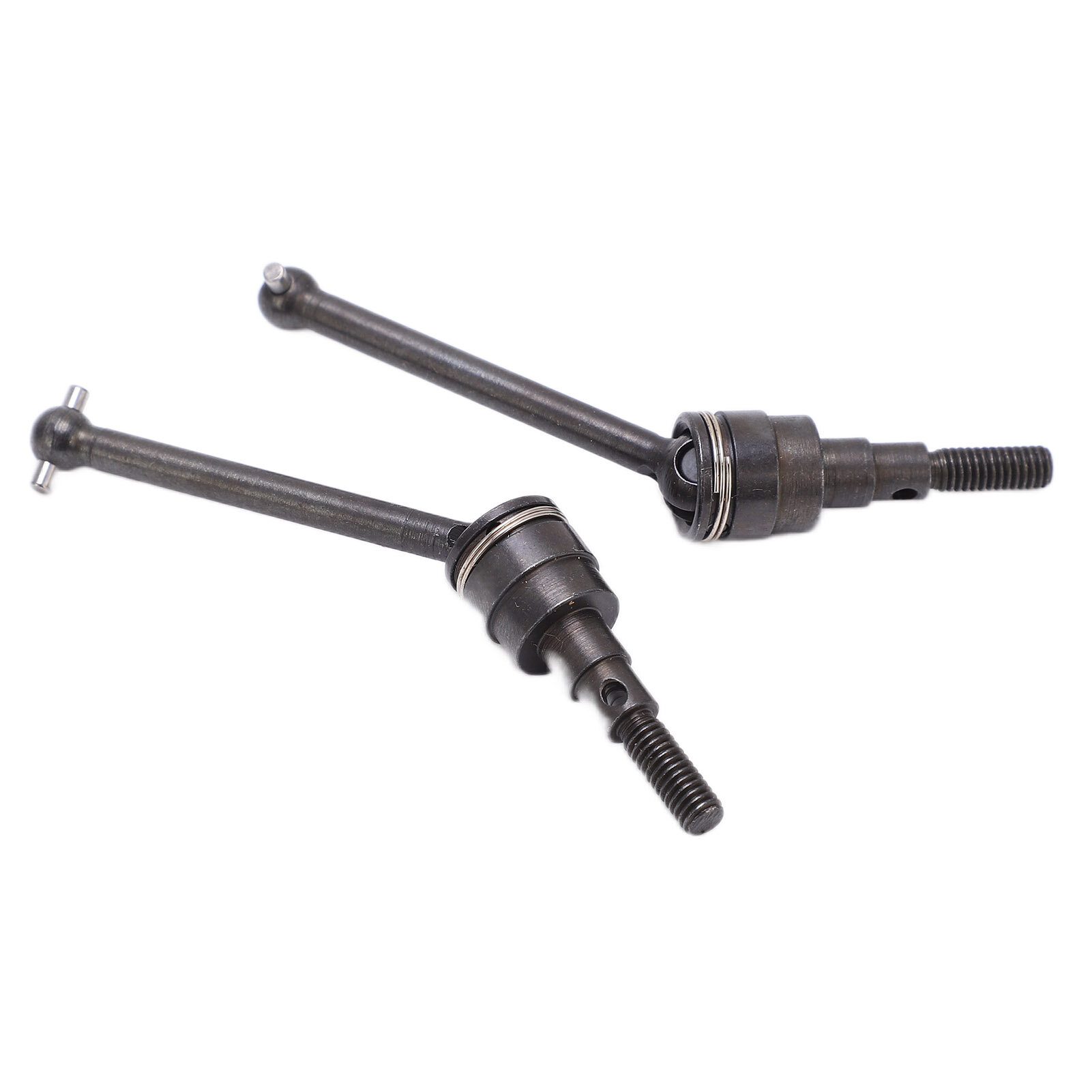 2 шт. приводные валы, стальные детали трансмиссии, запасные аксессуары для радиоуправляемых автомобилей для TAMIYA CC01Black