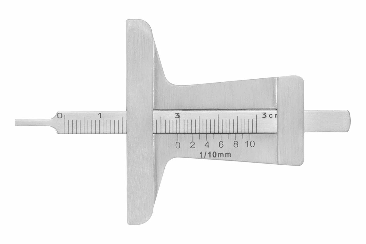 Калиброн ШГ штангенглубиномер 0-30 мм протектора шин, цинковое покрытие, грси 89204-23