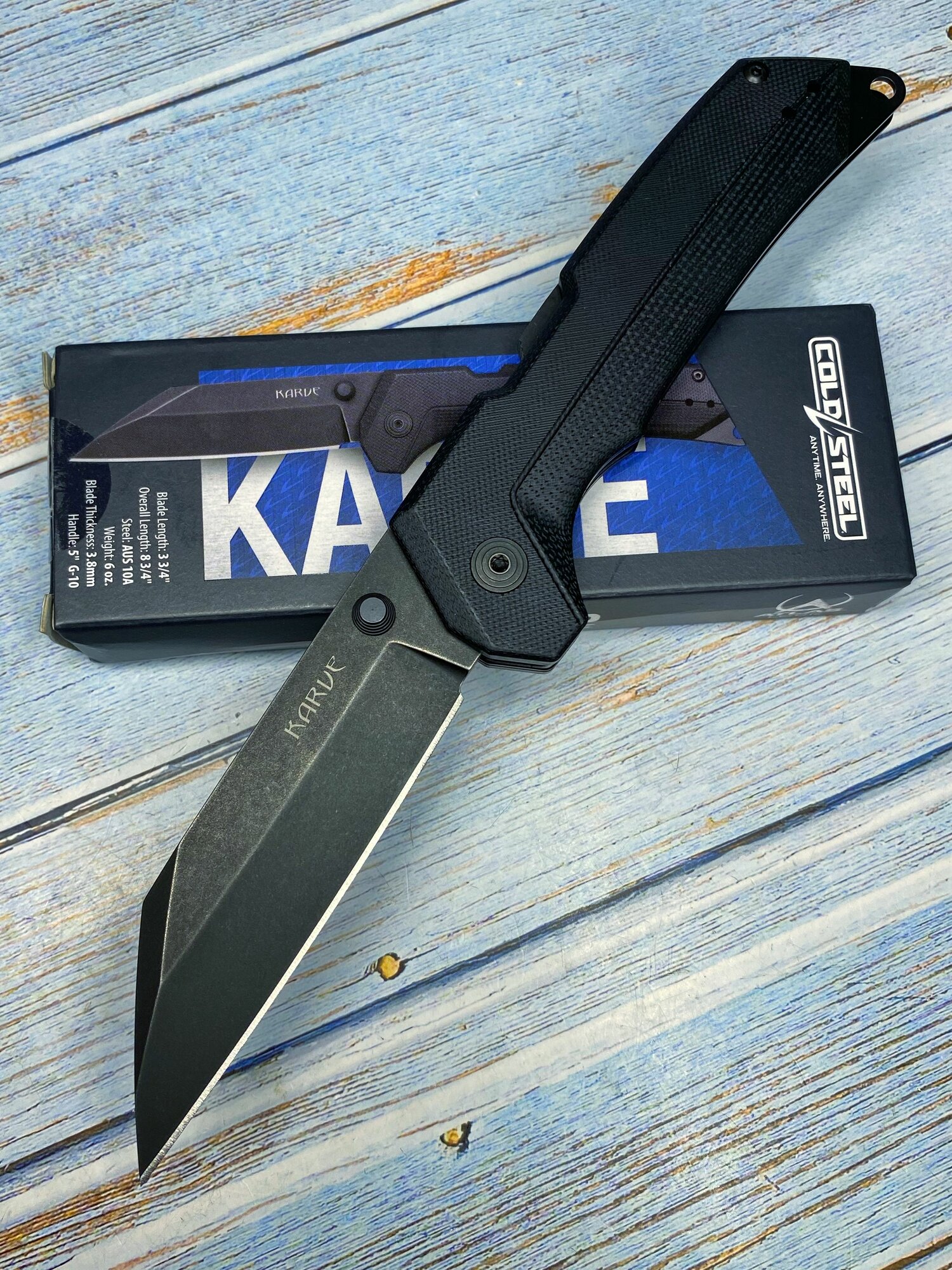Складной нож Cold Steel Karve Seax, FL-38VK