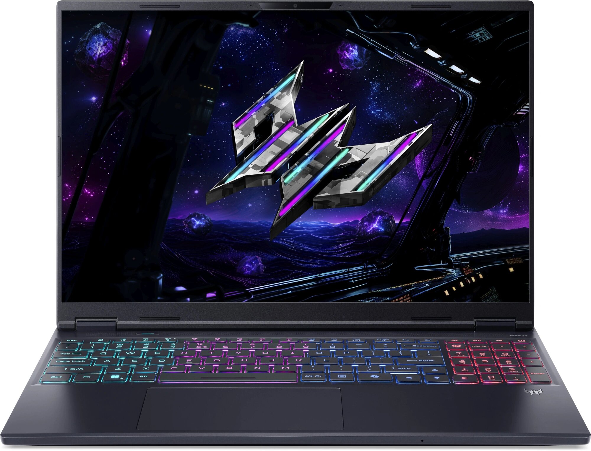Ноутбук Acer Predator Helios Neo 16S AI PHN16S-71-72PG Core Ultra 7 255HX 32Gb SSD1Tb NVIDIA GeForce RTX 5070 8Gb 16" OLED WQXGA (2560x1600) без ОС black WiFi BT Cam (NH. QZFCD.001)