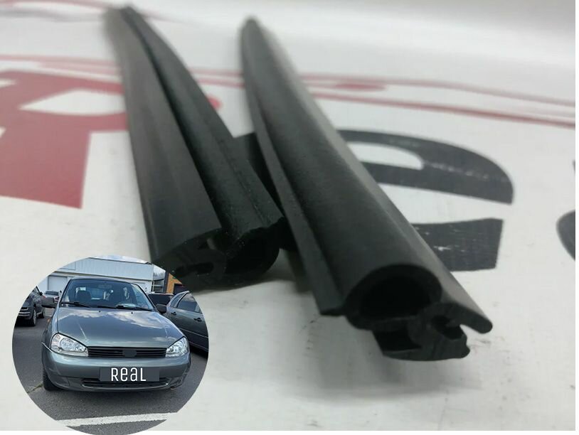 Уплотнители резиновые на фару (капота) для 1117-1119 к-т 2 штуки