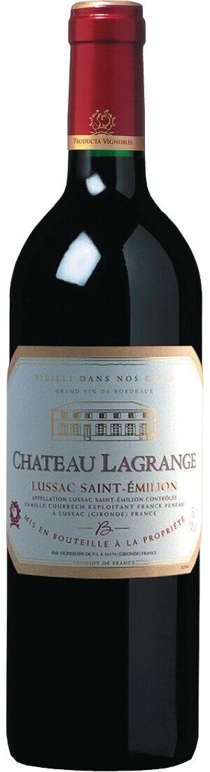 Вино Chateau Lagrange, Lussac Saint-Emilion AOC, 2022