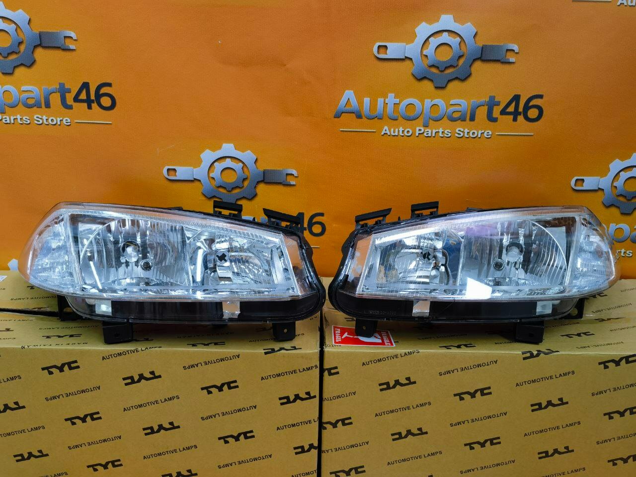 Фары Рено Меган 2 RENAULT MEGANE II TYC отличное качество 2003 по 2005 год дорестайл