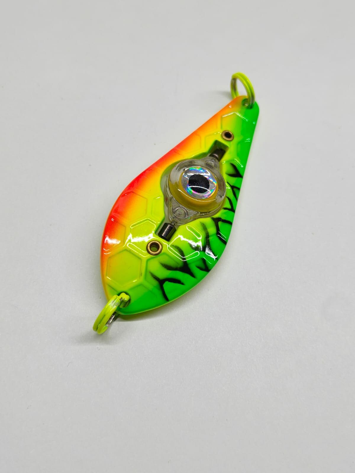 Блесна колебалка атом светодиодная мигающая вес 21 гр. Цвет: #10