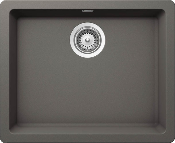 Мойка кухонная Schock Soho 700985U 60 (N-100) Cristadur серебристый камень
