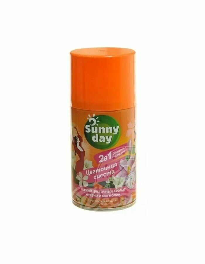 Автоматический освежитель воздуха "Sunny Day" Цветочная сиеста 250 см3