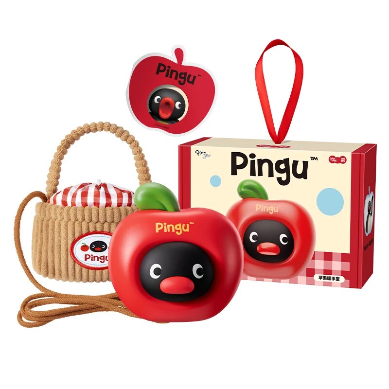 MINISO Pingu Грелка для рук, Красный