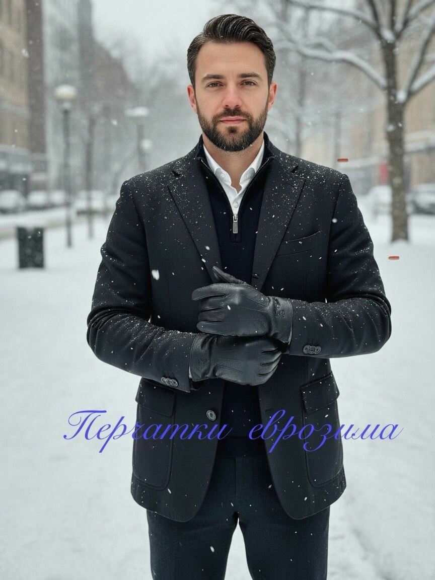 Перчатки Harmony Paris Осень-зима 2025 для мужчин