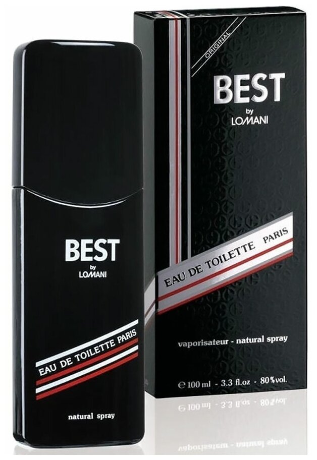 Lomani Туалетная вода для мужчин Best Лучший древесный, пряный, спрей 100 мл
