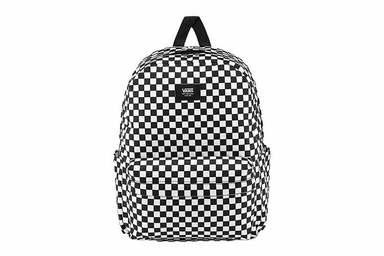 Рюкзак унисекс Vans Regular из полиэстера черно-белый, цвет: black/white