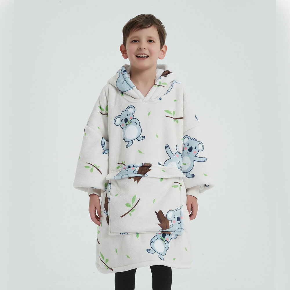 Детское одеяло с капюшоном, Длина одежды 64 см