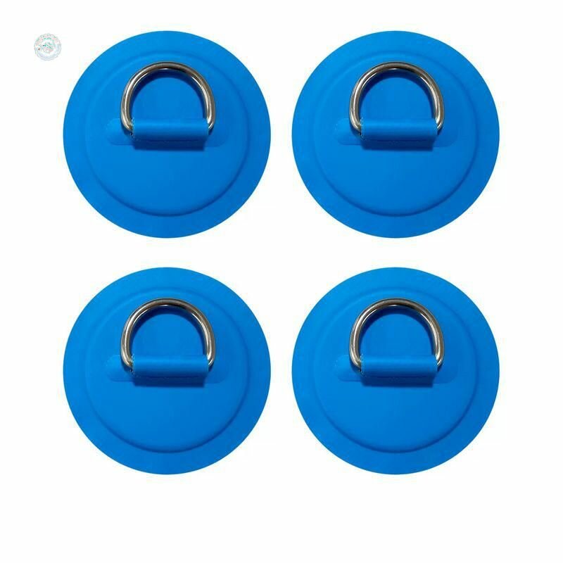 Крепежные накладки и рым-кольца для SUP-досок, каяков и лодок надежная фиксация вещей и весел