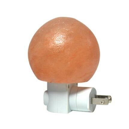 Лампа, гималайская, хрустальная, настенная, форма шара