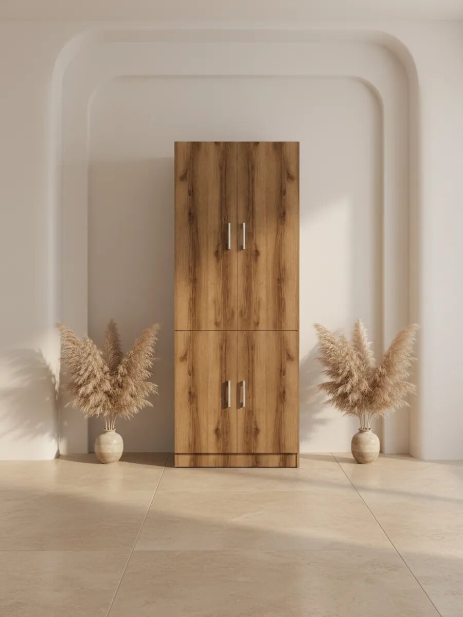 Балкон спальня прихожая шкаф FRESTER распашной деревянный с полками, от производителя