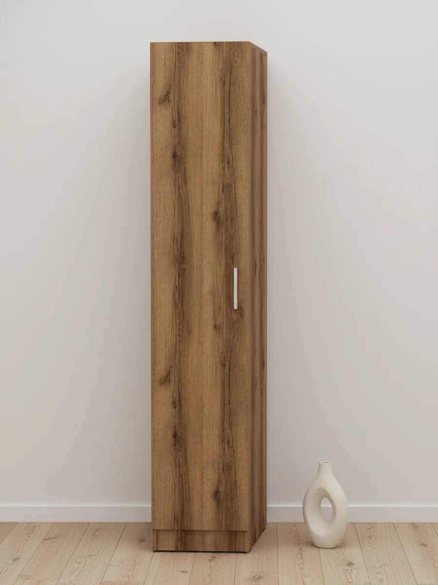 Деревянный балкон распашной шкаф пенал FRESTER с полками для одежды, от производителя