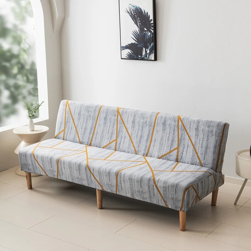 Чехлы на диван-кровать S-EMIGA с цветочным принтом M (160-180cm), color 15