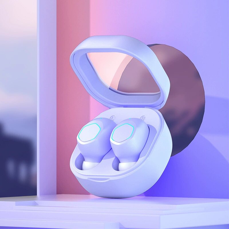 Беспроводные наушники Bluetooth с шумоподавлением, компактный спортивный дизайн - совместимость с Redmi, Vivo, Xiaomi,