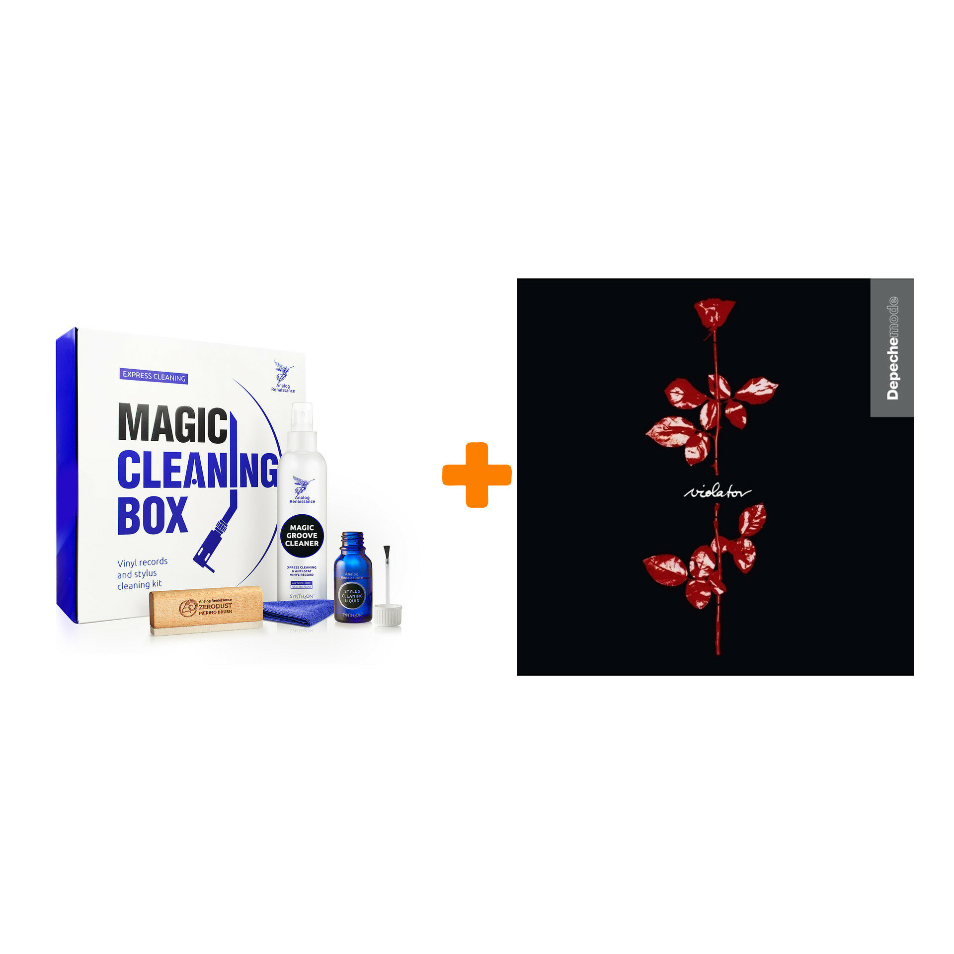 Depeche Mode Violator LP + Набор по уходу за винилом Magic Cleaning Box
