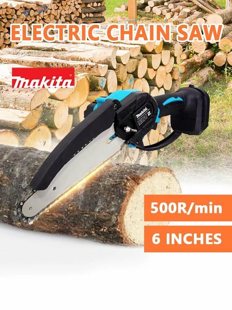 Makita Мини -батарейная Батарея Пила, 500RPM/MIN, Нет батареи